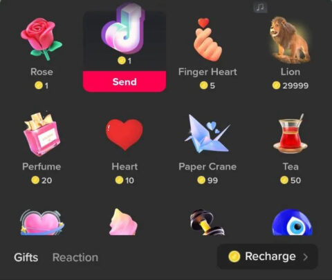 Gifty na TikToku - Czym są i ile są warte? - Polskielajki.pl