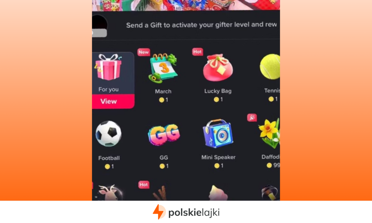Gifty na TikToku - Czym są i ile są warte? - Polskielajki.pl
